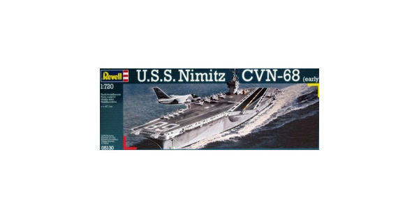 U.S.S. Nimitz CVN-68 (early) Revell reference 05130 instructions - 676